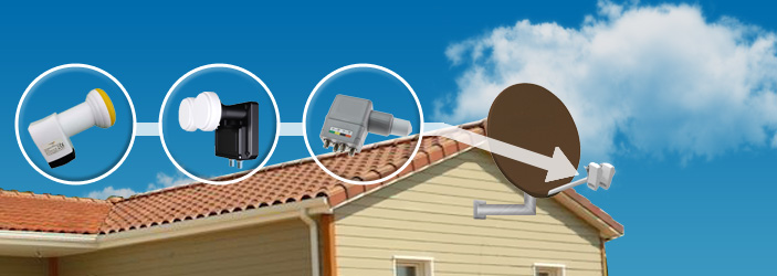 Lnbs for satellite dishes