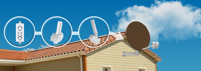 Satellite dish motors, diseqc rotors, actuators