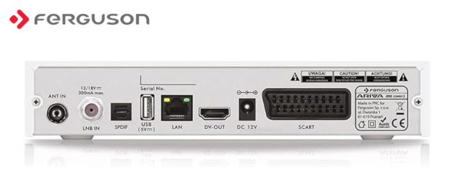 Combo CI+ receiver Ferguson Ariva 255