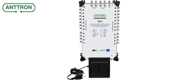 DiSEqC multiswitch to distribute 2 satellites + DTT on 24 TVs