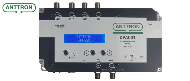 Anttron DPA001 32-channel, 4-input programmable amplifier