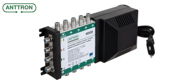 DiSEqC multiswitch to distribute 1 satellite + DTT on 8 TVs