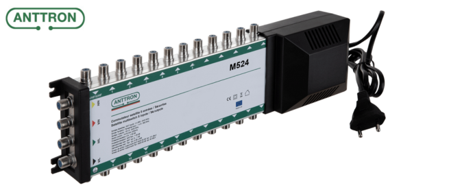 DiSEqC multiswitch to distribute 1 satellite + DTT on 24 TVs