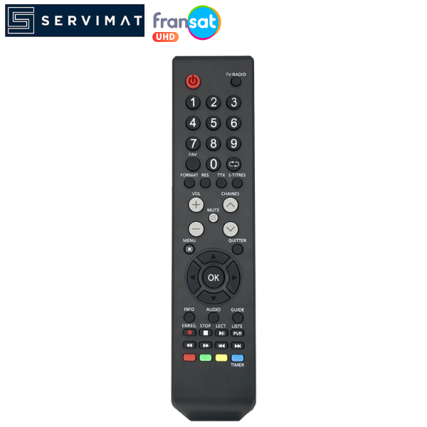 Récepteur satellite Servimat Sirius FRANSAT 4K