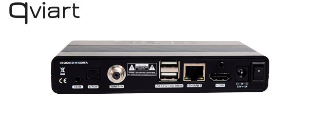 Récepteur satellite IPTV Qviart Lunix
