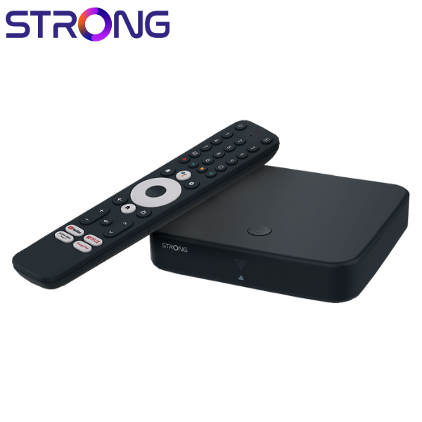 DTT receiver and Android TV Strong SRT 420 Google TV compatible