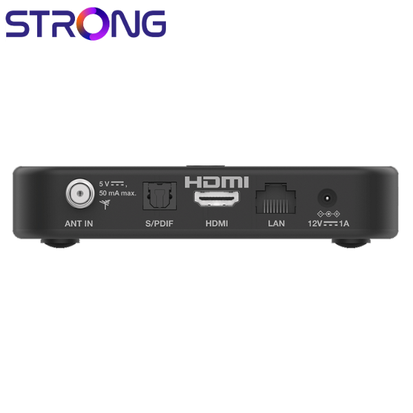 DTT receiver and Android TV Strong SRT 420 Google TV compatible