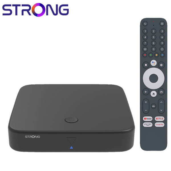 DTT receiver and Android TV Strong SRT 420 Google TV compatible
