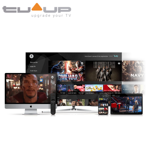 TVup Plus 12 months & 4K Android TV Mecool KM7 Plus